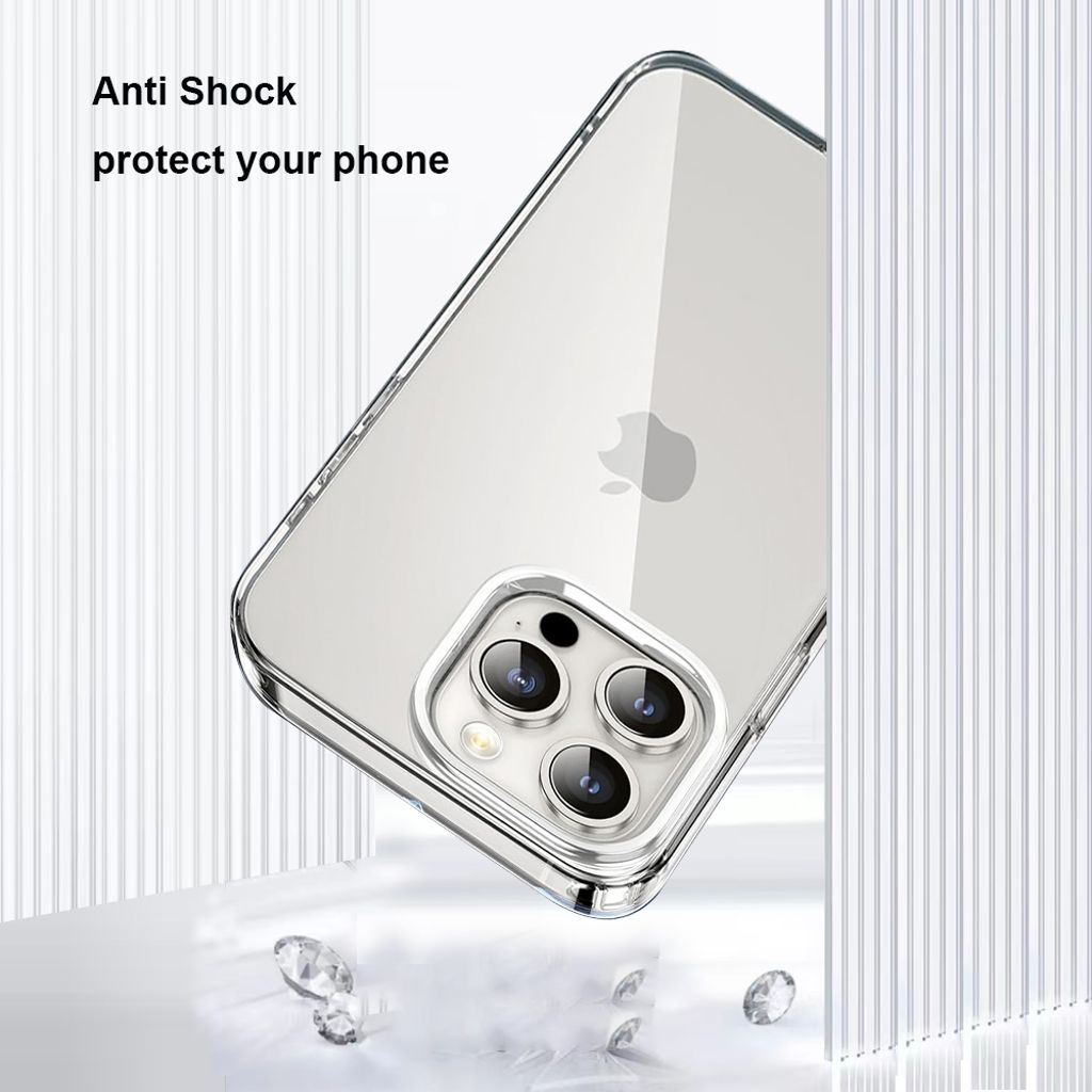 SiGN Ultra Slim Case for iPhone 16 Pro Max - Transparent | Spares.se